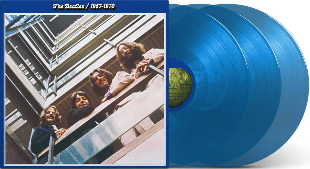 Blue vinyl tripple LP THE BEATLES 1967 - 1970 (BLUE ALBUM) - Beatles Museum